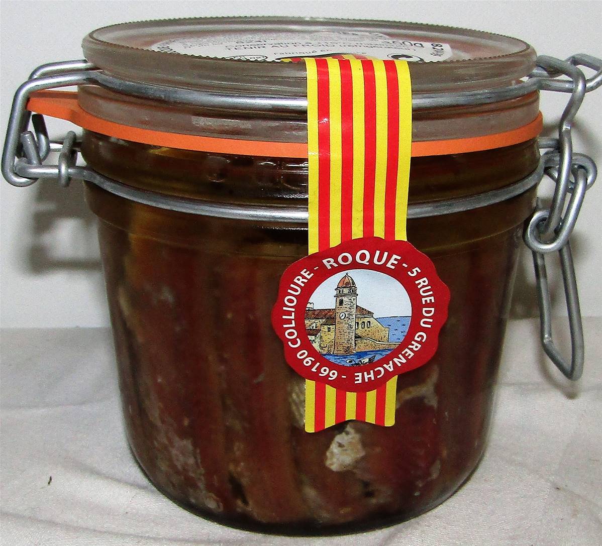 Boutique huile d'olive : les anchois